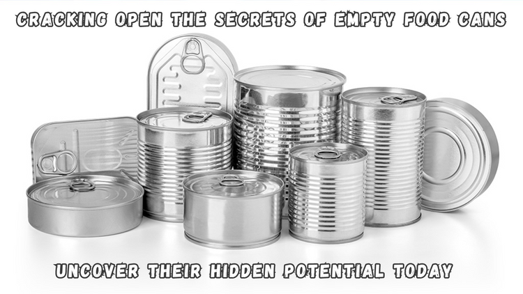 10 Creative Uses for Empty Food Cans: From Trash to Treasure – Safecastle