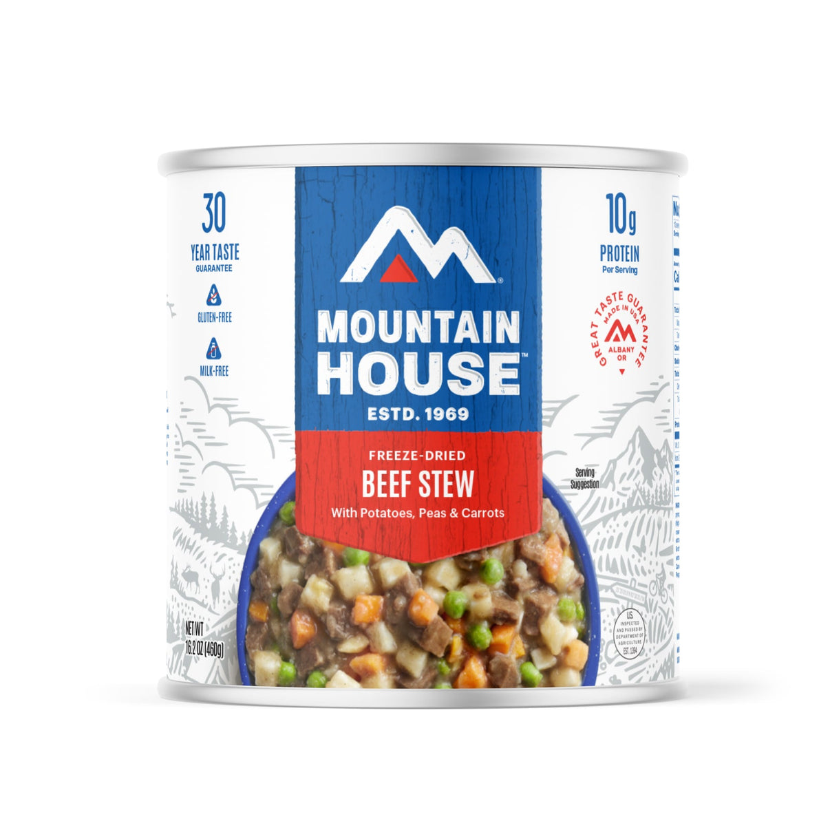 Mountain House Beef Stew #10 Can | Emergency Food Storage | Long Shelf ...
