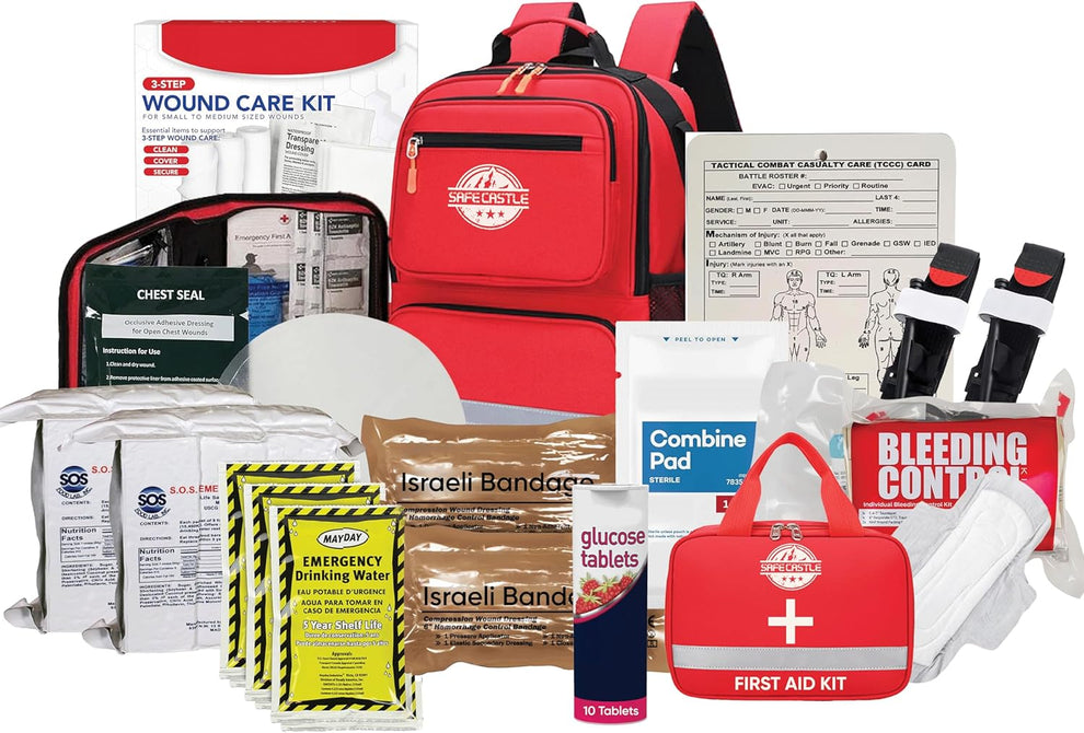 SAFECASTLE Earthquake Emergency Kit – Safecastle