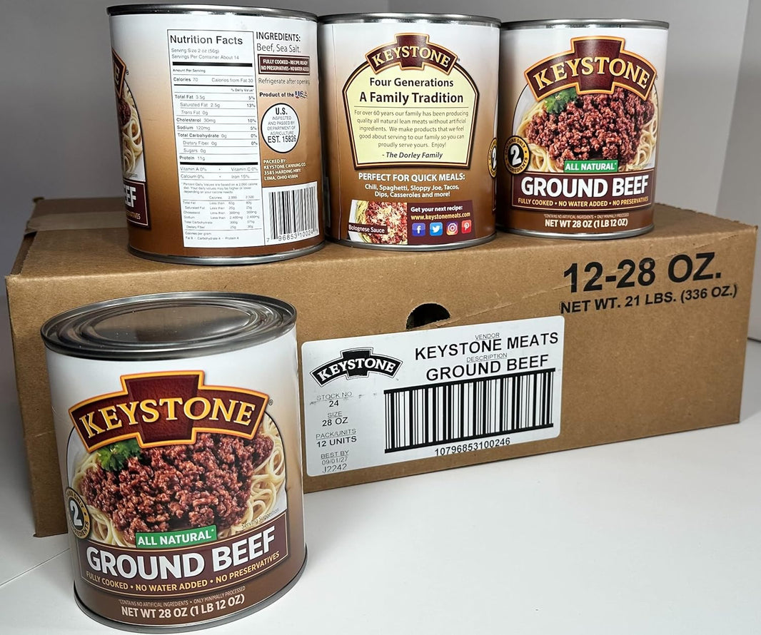 Keystone All Natural Ground Beef – Safecastle