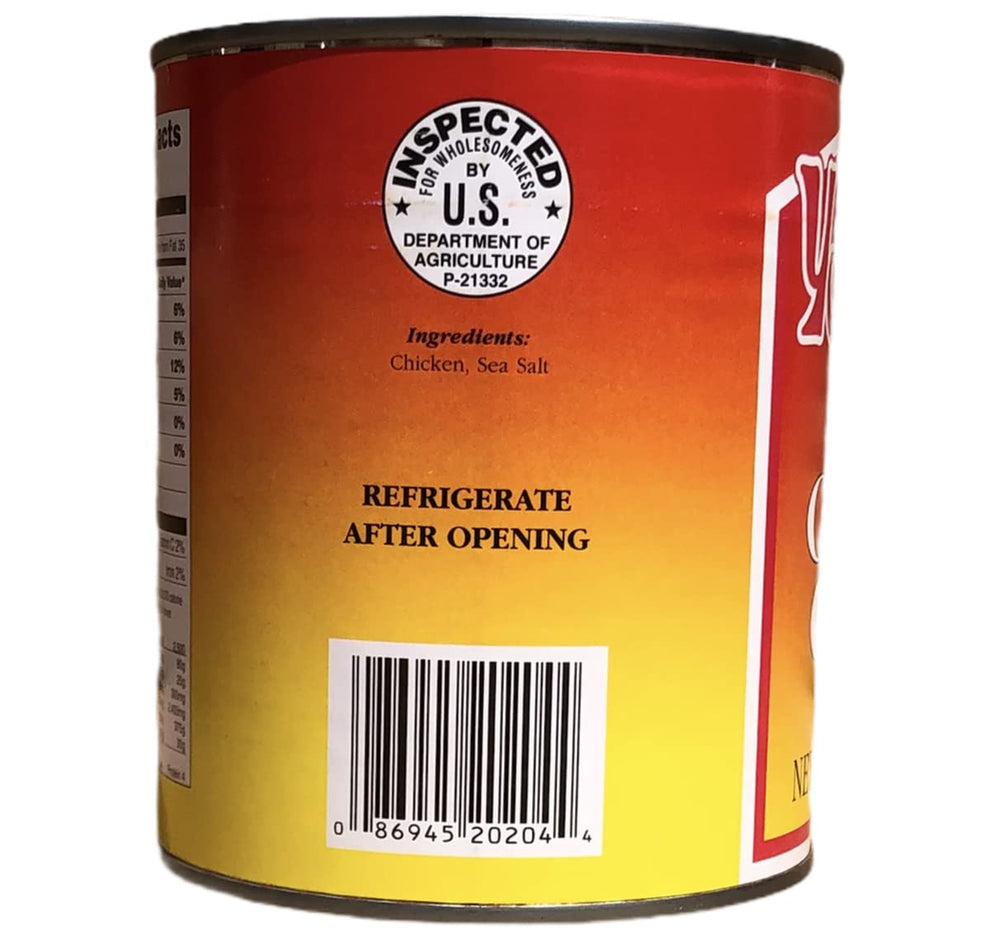 Yoder's Canned Chicken Chunks (12 Cans): Emergency Food Supply ...