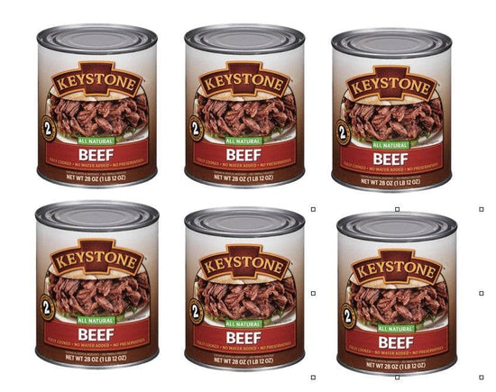 Keystone Meats All Natural Canned Beef, 28 Ounce – Safecastle
