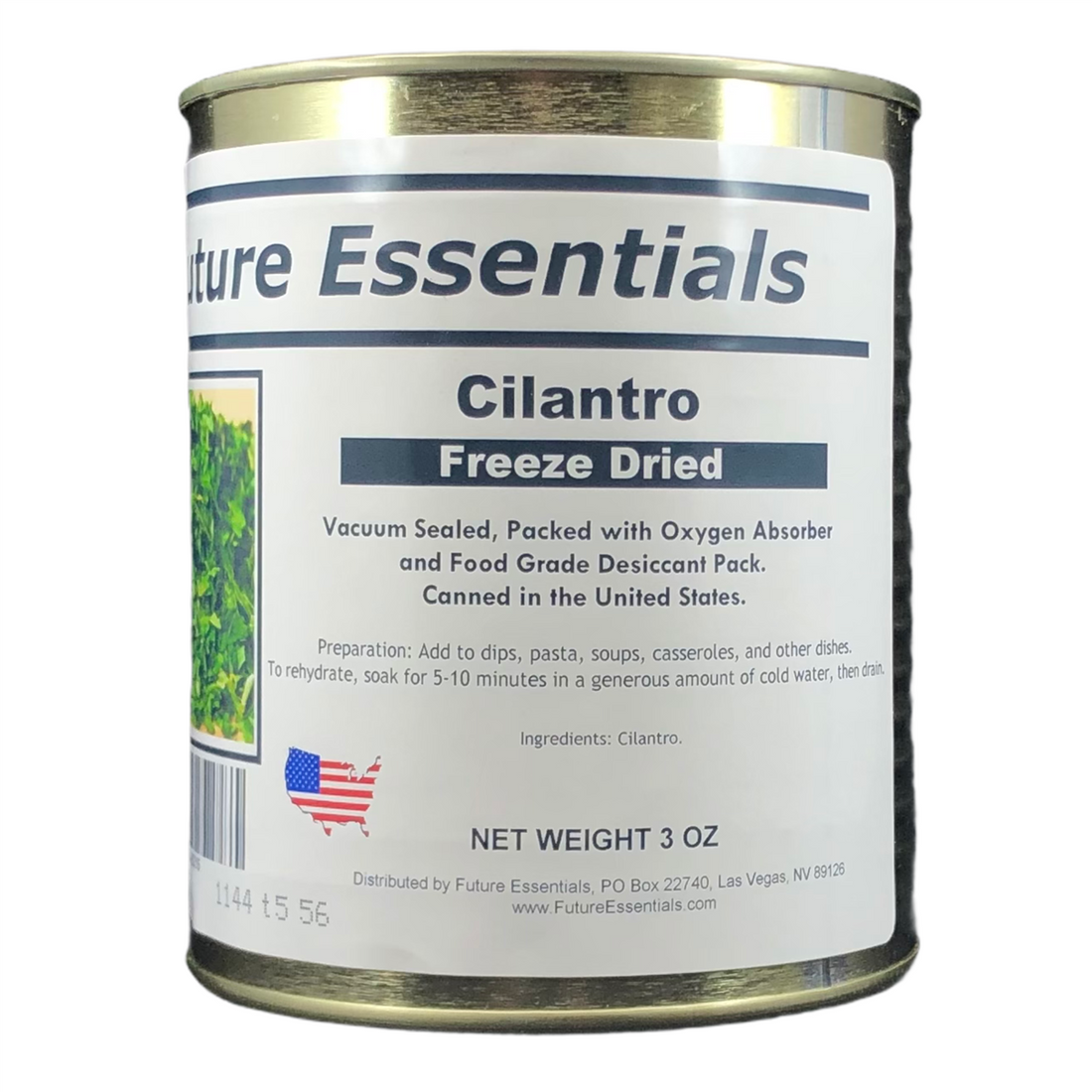 Future Essentials Freeze Dried Cilantro (Case of 12 Cans) – Safecastle