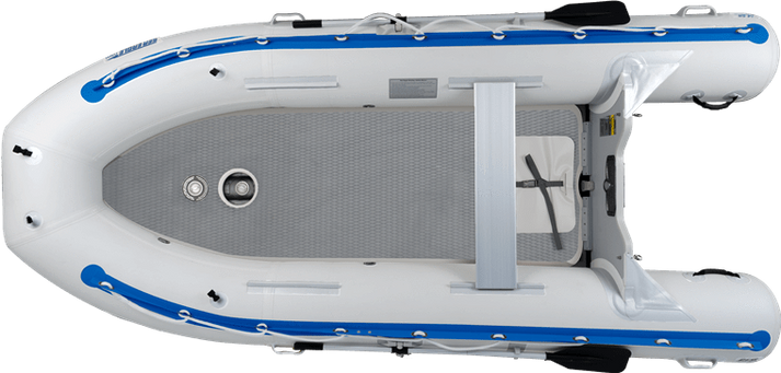 Sea Eagle 12'6" Sport Runabout Inflatable Boat(Swivel Seat Canopy) – Safecastle