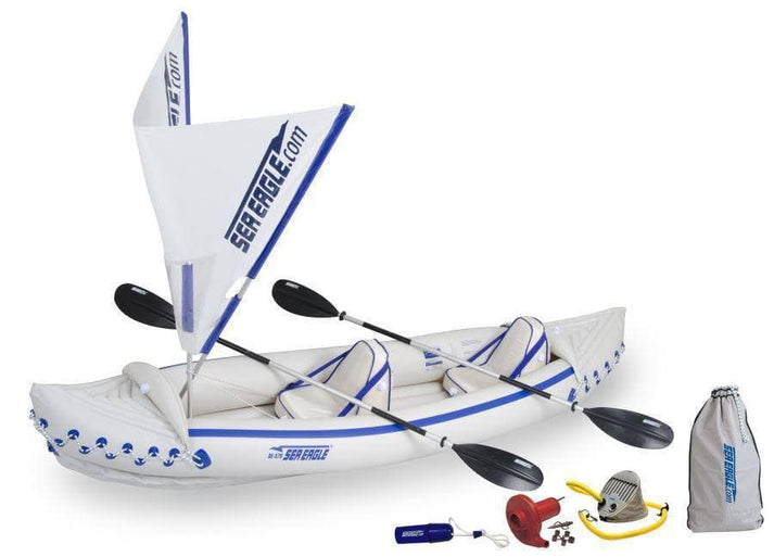 Sea Eagle 370 Inflatable Kayak (QuikSail) – Safecastle