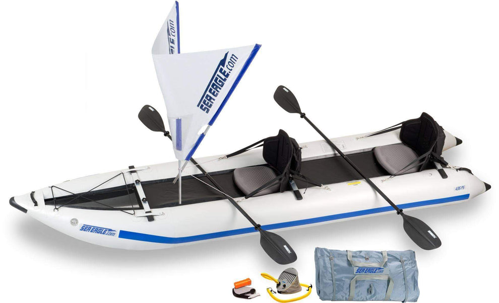 Sea Eagle 435ps Paddleski™ Inflatable Kayak (QuikSail) – Safecastle